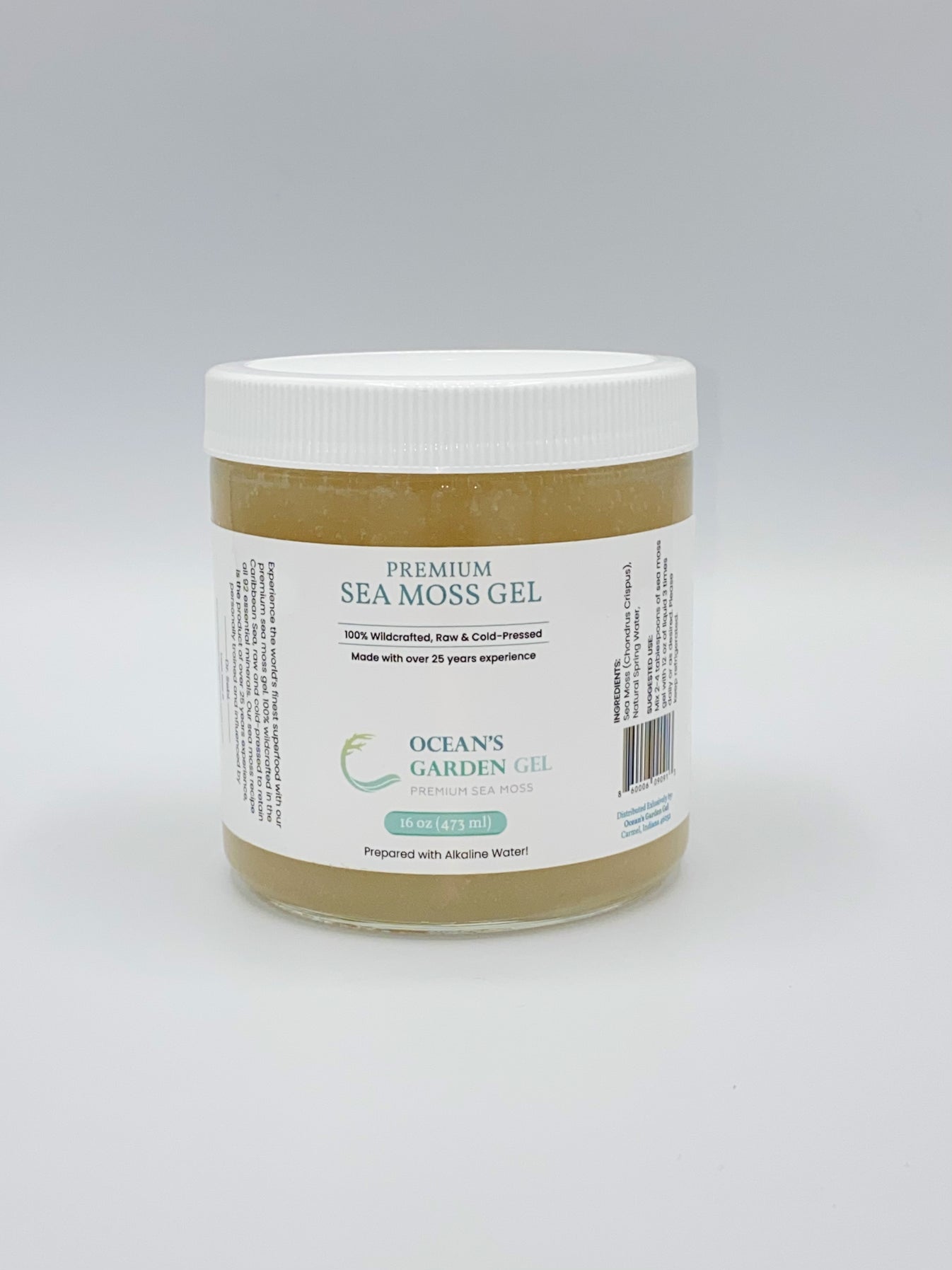 Premium Original Sea Moss Gel – Ocean's Garden Gel